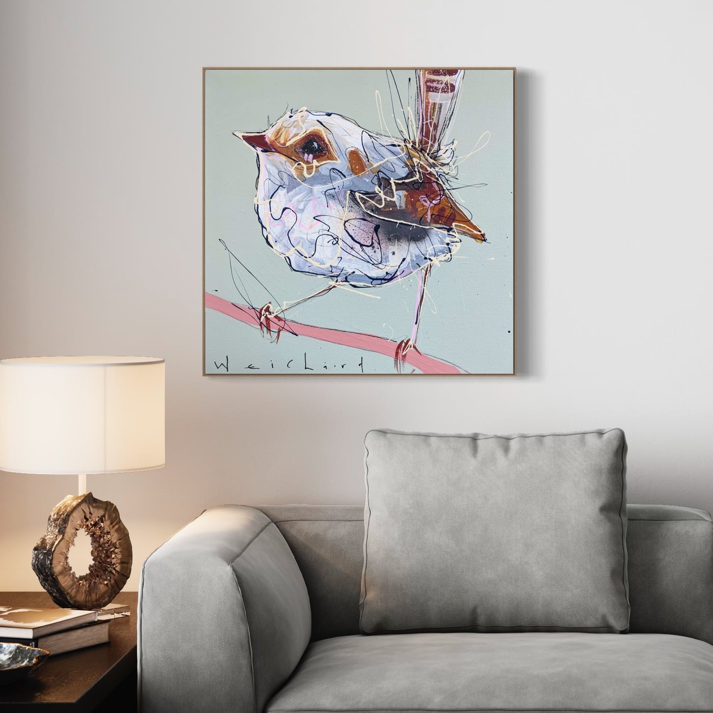 His Lady Wren - Aidan Weichard - Martine Gallery