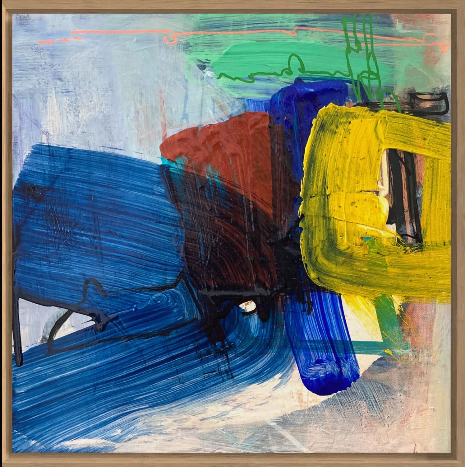 Lively - Charles Hebert - Martine Gallery