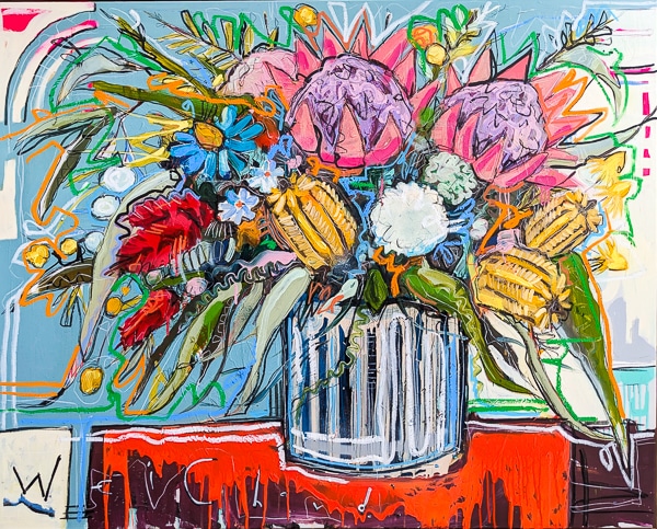 Forever Flowers # 1 - Aidan Weichard - Martine Gallery